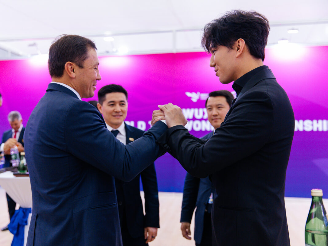 Dimash Qudaibergen and Gennadiy Golovkin support Team Kazakhstan at the ...