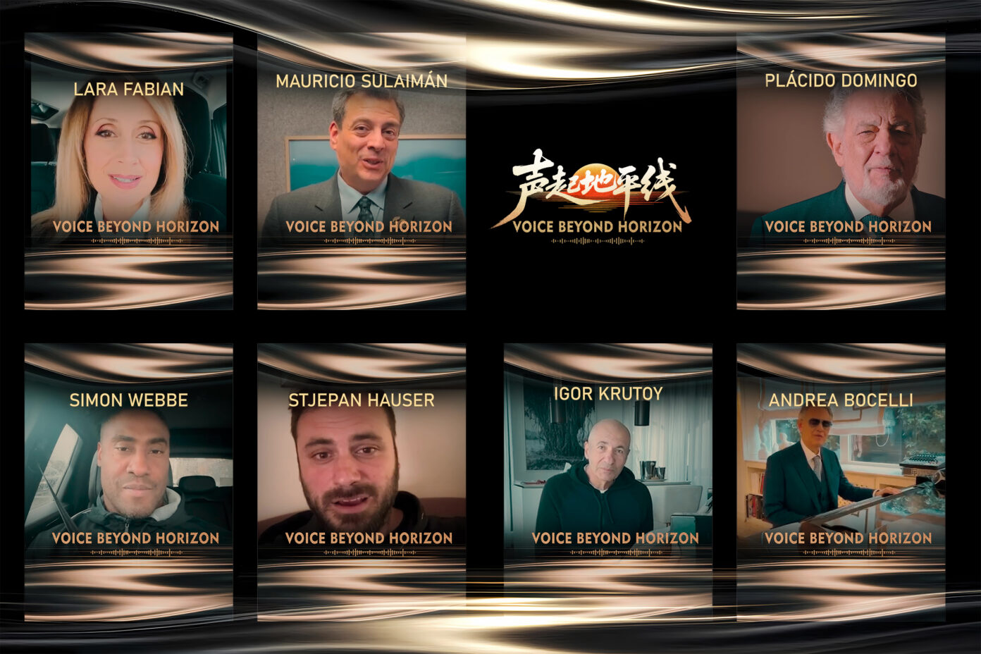 Plácido Domingo, Andrea Bocelli, Igor Krutoy, Lara Fabian, Mauricio ...